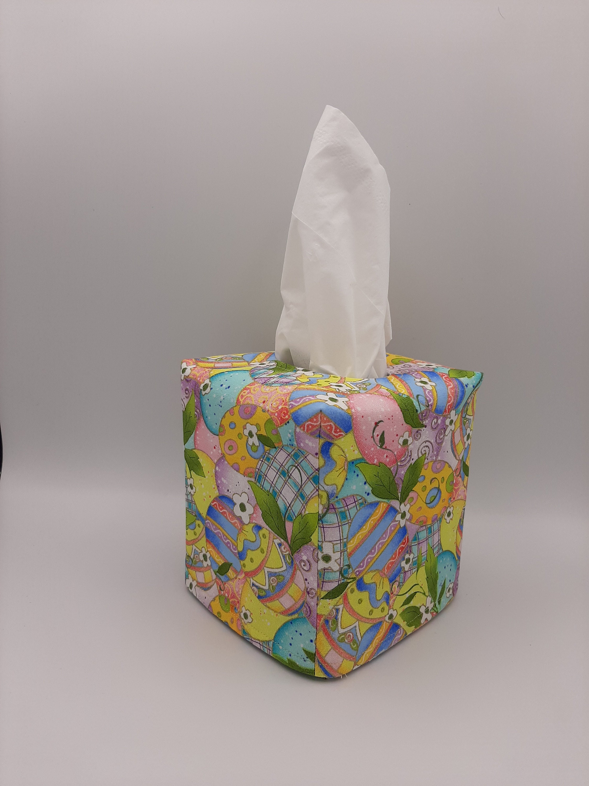 Tissue Box Cover Easter Tissue Box Cover Easter Eggstissue - Etsy