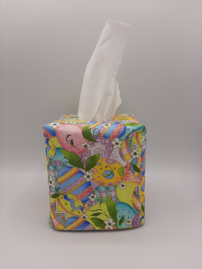 Tissue Box Cover Easter Tissue Box Cover Easter Eggstissue | Etsy