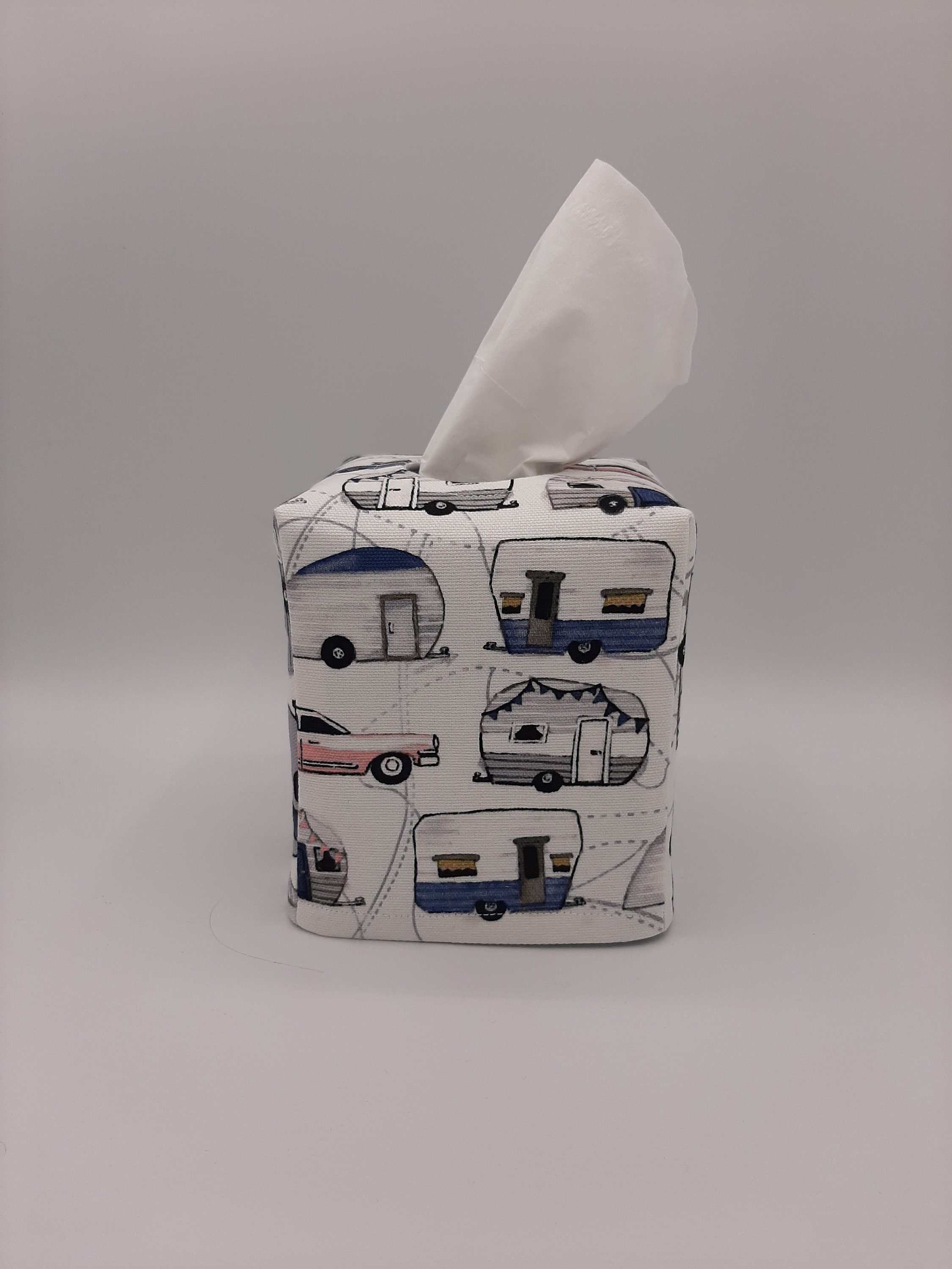 Tissue Box Cover Retro RV Camper Tissue Box Cover RV - Etsy