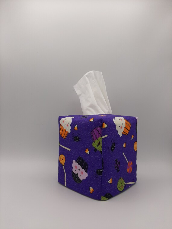 Tissue Box Cover Halloween Tissue Box Cover Decorative - Etsy