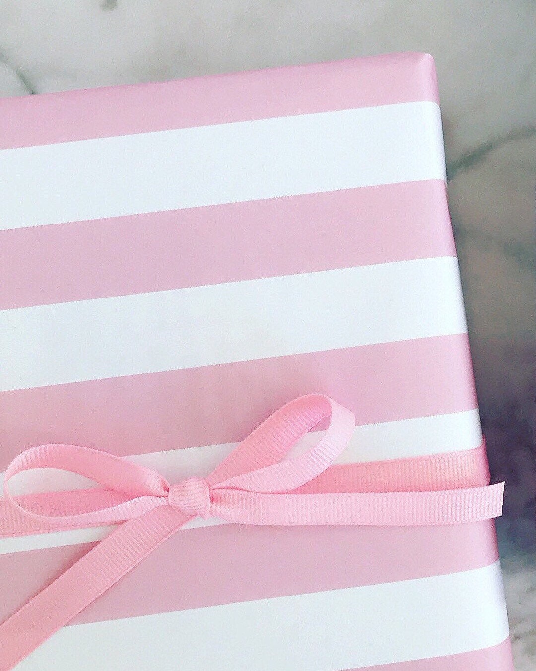 Wrapping Paper: Pink Cafe Stripe {gift Wrap, Birthday, Holiday ...