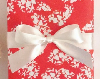Wrapping Paper: Red Bows gift Wrap Birthday Holiday - Etsy