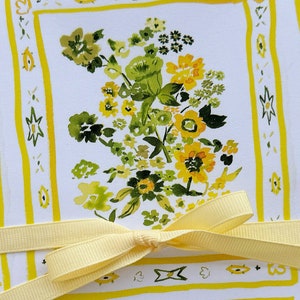 Wrapping Paper: Yellow Brocade Floral {gift Wrap, Birthday, Holiday ...