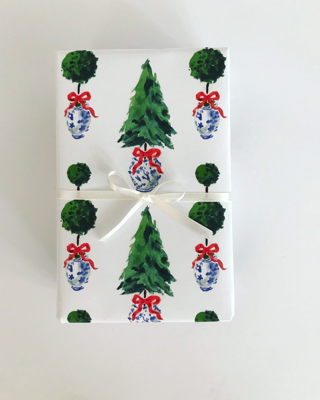 Wrapping Paper: Christmas Ginger Jars {gift Wrap, Birthday, Holiday ...