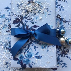 Wrapping Paper: Sky Floral Vine {gift Wrap, Birthday, Holiday ...