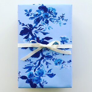 Wrapping Paper: Sky Floral Vine {gift Wrap, Birthday, Holiday ...