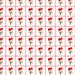Wrapping Paper: Amaryllis Scallop Grid gift Wrap, Birthday, Holiday ...