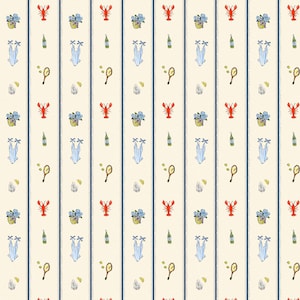 Hamptons Summer Soirée Wrapping Paper {gift Wrap, Birthday, Holiday ...