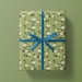 Wrapping Paper: Green & Yellow Peony Vine {gift Wrap, Birthday, Holiday ...