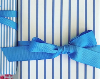 Wrapping Paper: Blue Hydrangea gift Wrap Birthday Holiday | Etsy