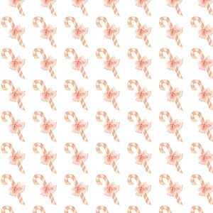 Wrapping Paper: Pink Candy Canes {gift Wrap, Birthday, Holiday ...