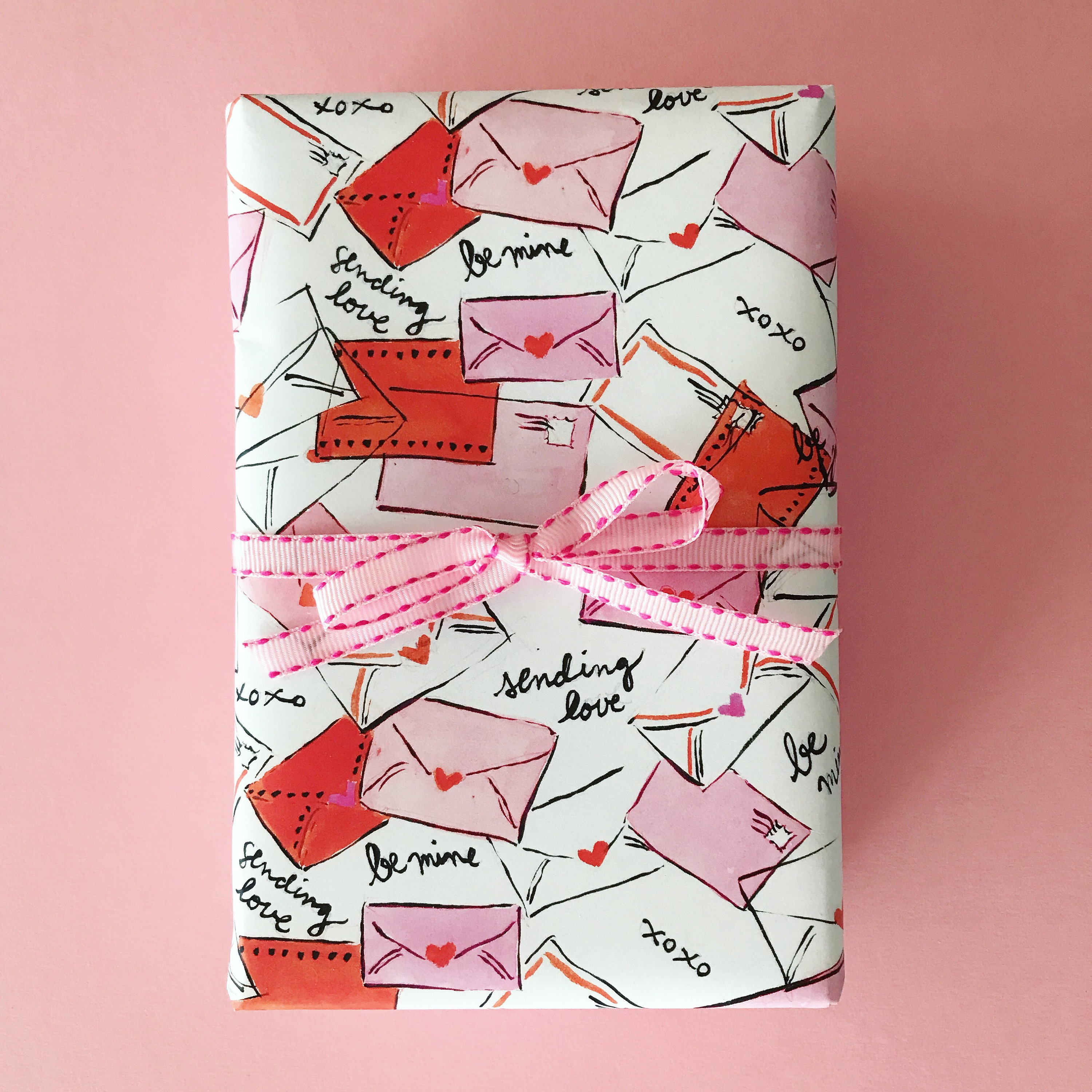 Wrapping Paper: Letters to My Valentine - Etsy