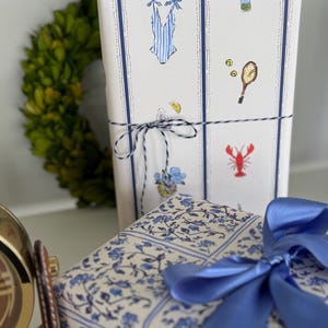 Hamptons Summer Soirée Wrapping Paper {gift Wrap, Birthday, Holiday ...