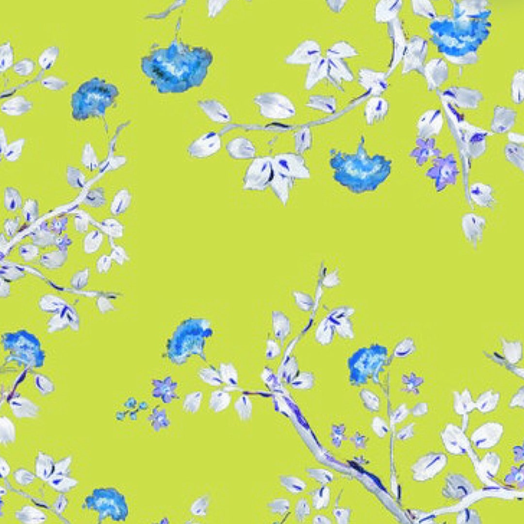 Wrapping Paper: Chartreuse Chinoiserie {gift Wrap, Birthday, Holiday ...