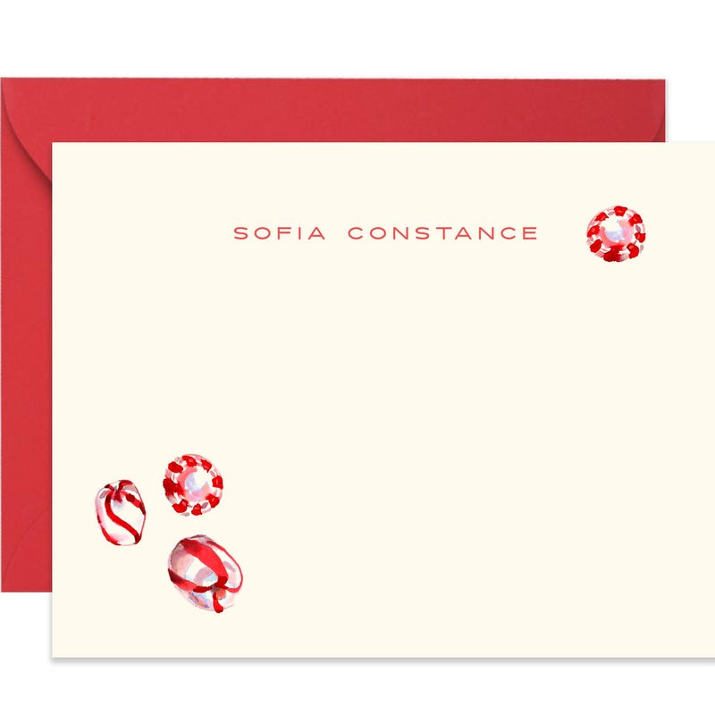 Peppermint Stationary - Etsy