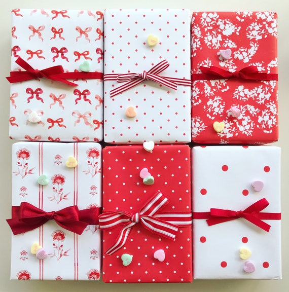 Red wrapping ribbon store
