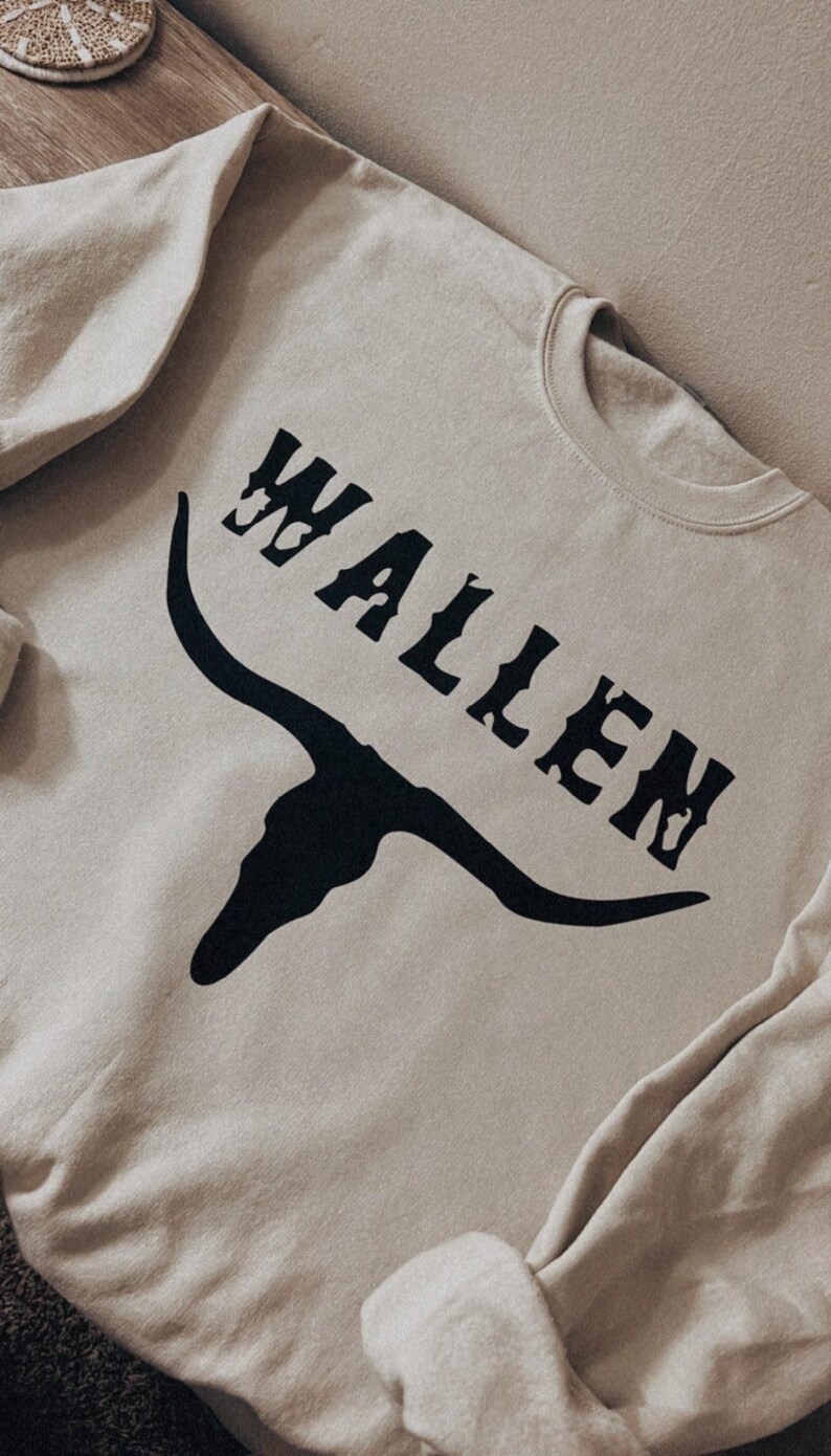 Wallen Crewneck - Etsy