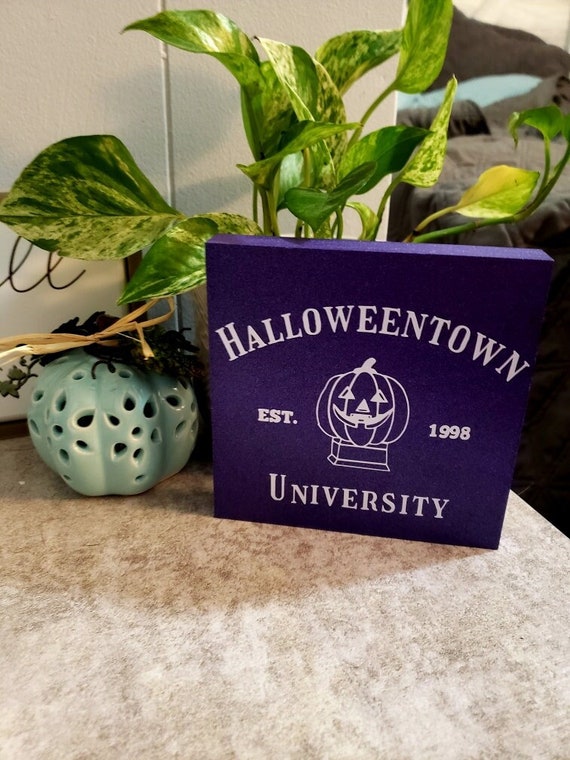 Halloweentown Wooden Sign | Etsy