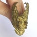Ring Eagle Vintage Antique Rare Eagle Silver Gilding Men Ring Biker ...