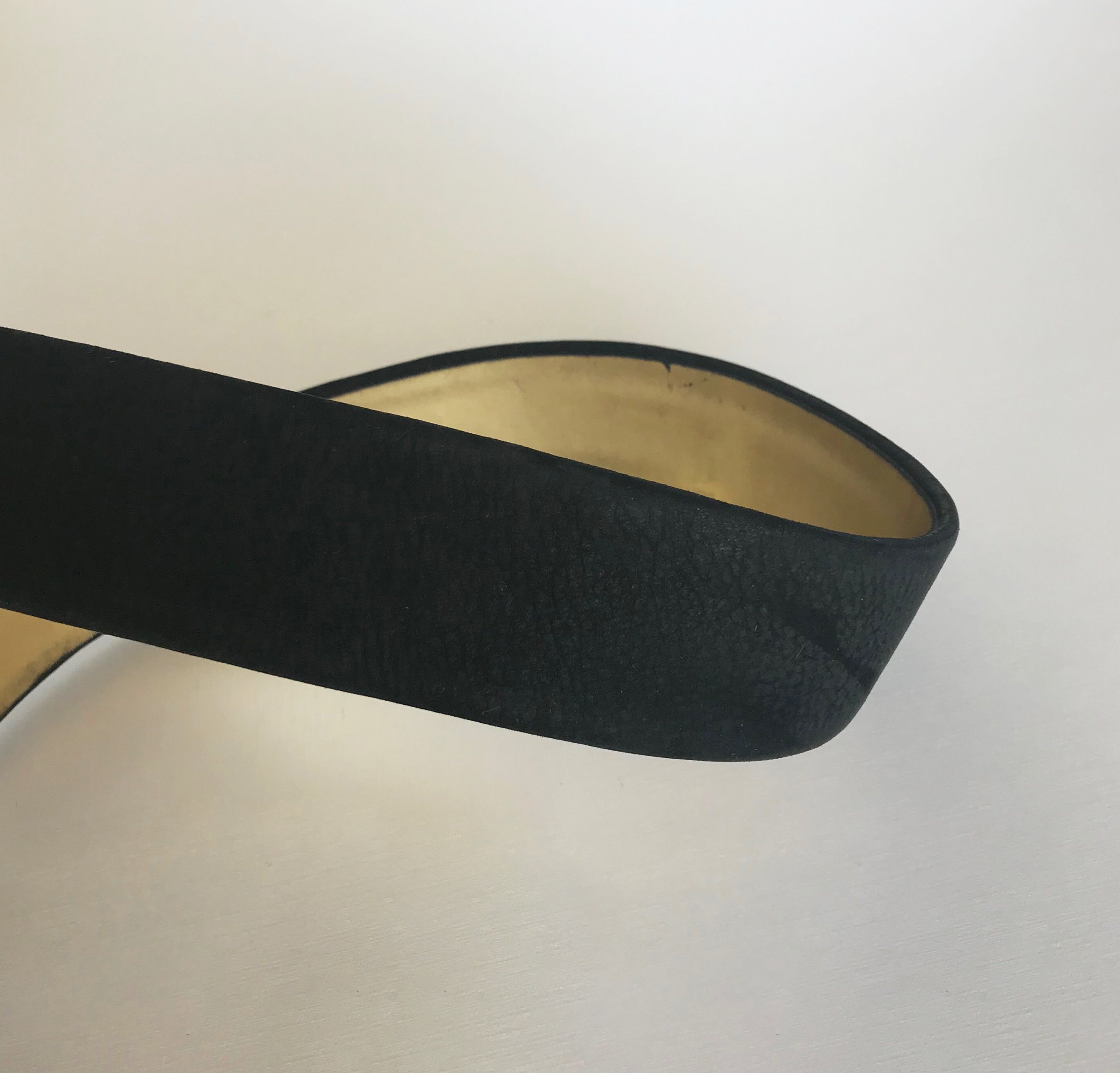 Belt Medusa Head Buckle Gold Vintage Black Belt Suede Leather Medusa ...