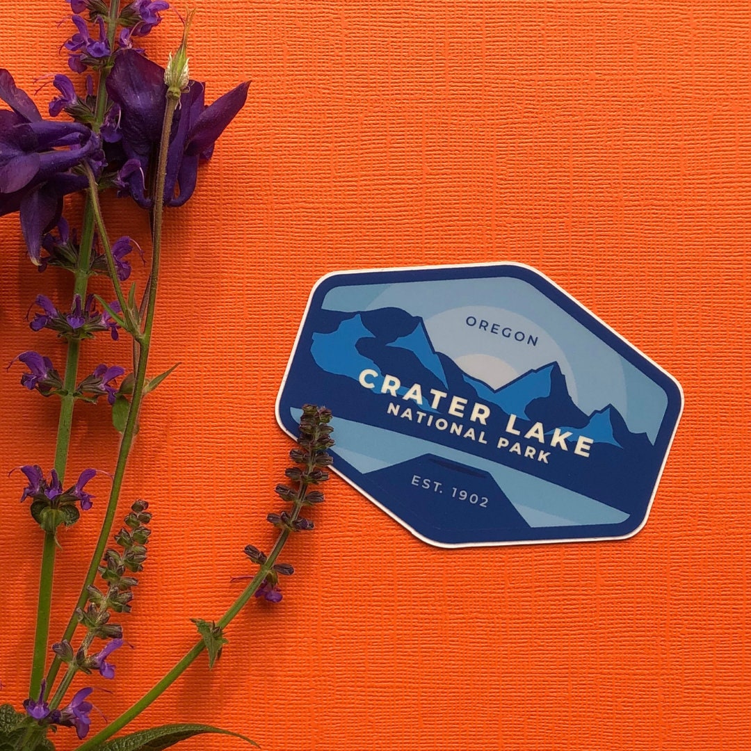 Crater Lake National Park Sticker - Etsy
