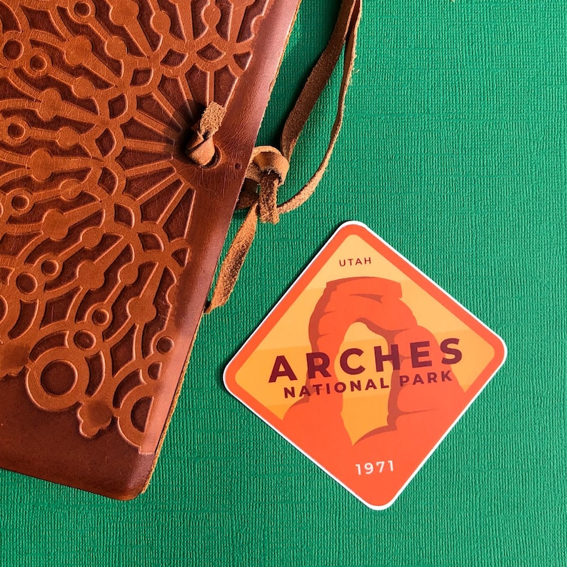 Arches National Park Sticker | Etsy