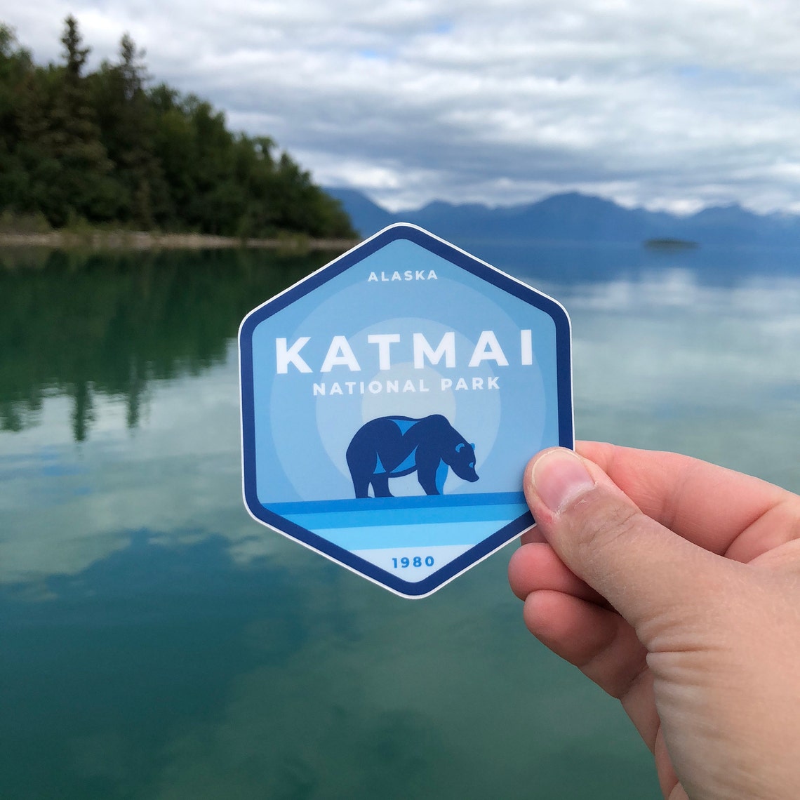 Katmai National Park Sticker | Etsy