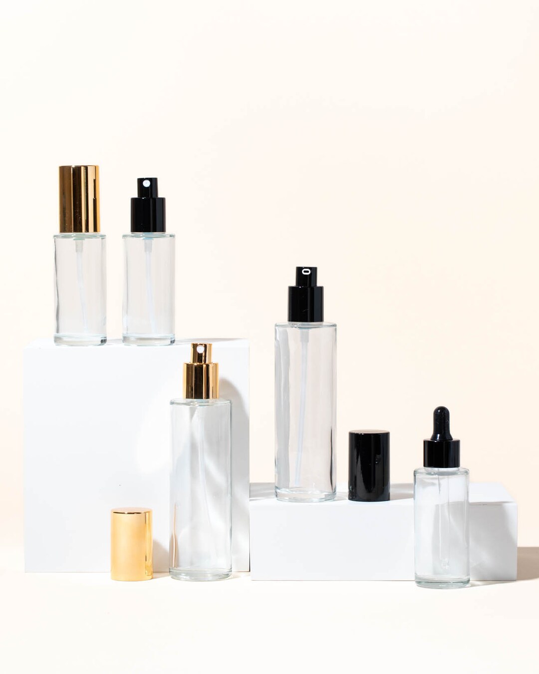 Capri Glass Perfume Bottles - Etsy