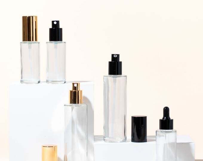 Capri Glass Perfume Bottles - Etsy