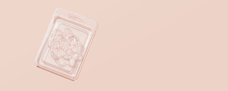 RECYCLED PLASTIC 1 CAVITY Flower Clamshell - Etsy