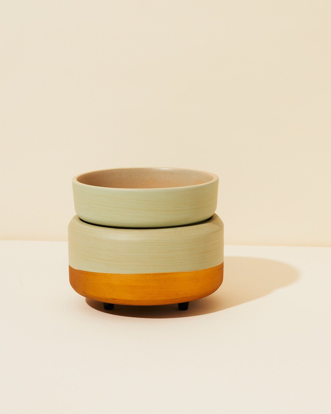 2-in-1 Matte Sage Ceramic Warmer - Etsy