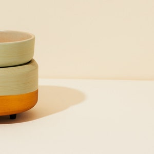 2-in-1 Matte Sage Ceramic Warmer - Etsy