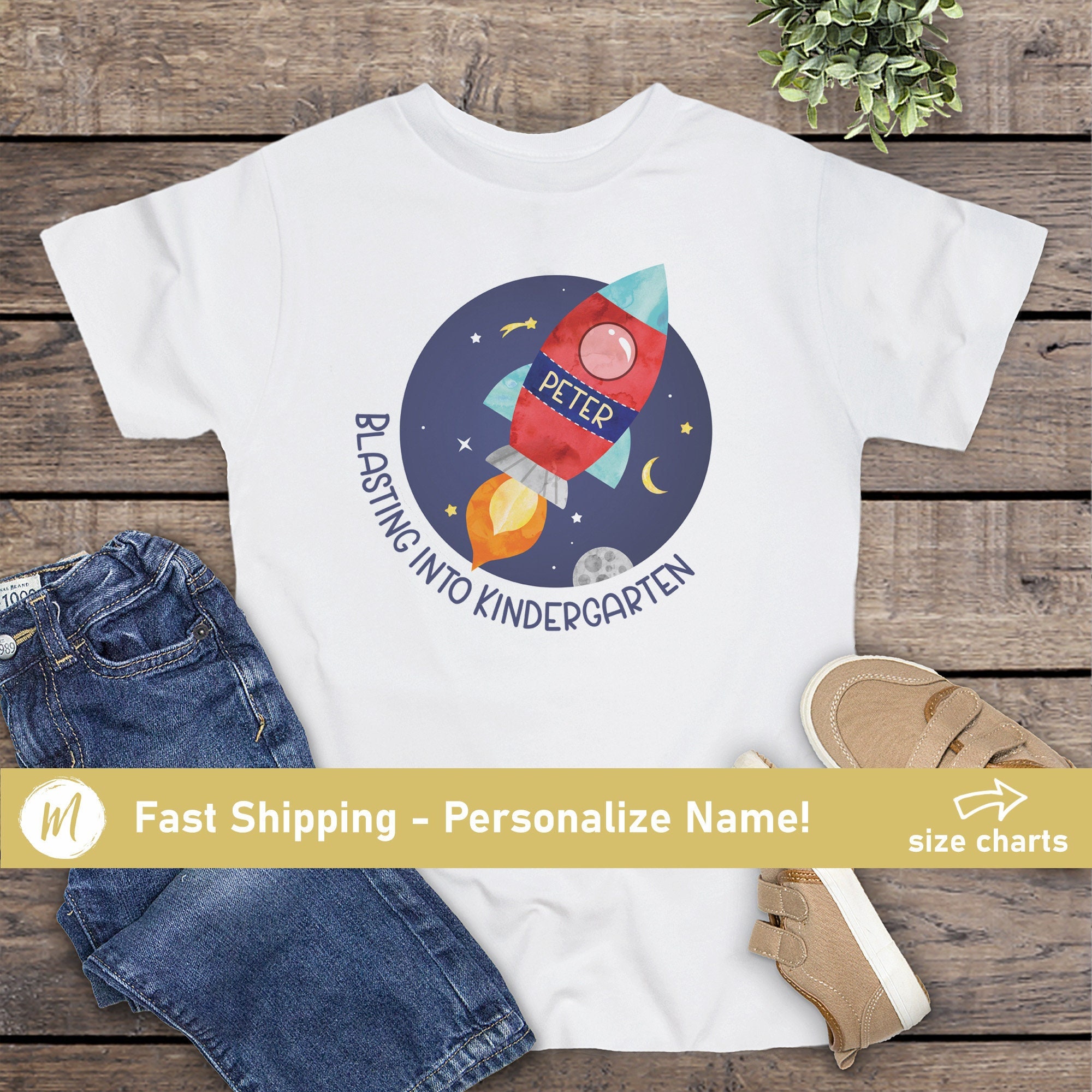 Blasting Into Kindergarten Blasting off Into Kindergarten - Etsy