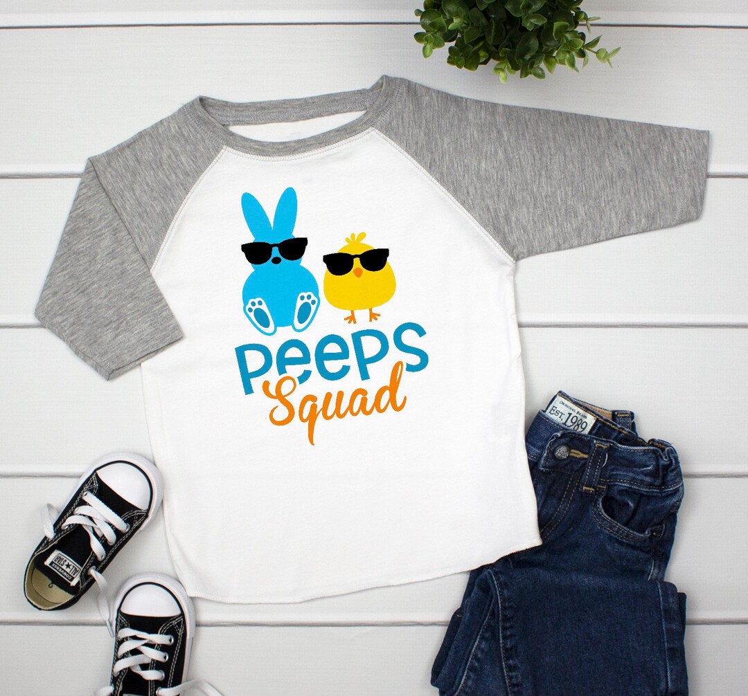 Peeps Squad Shirt, Boys Peep Shirt, Easter Squad Shirt, Boy Toddler ...