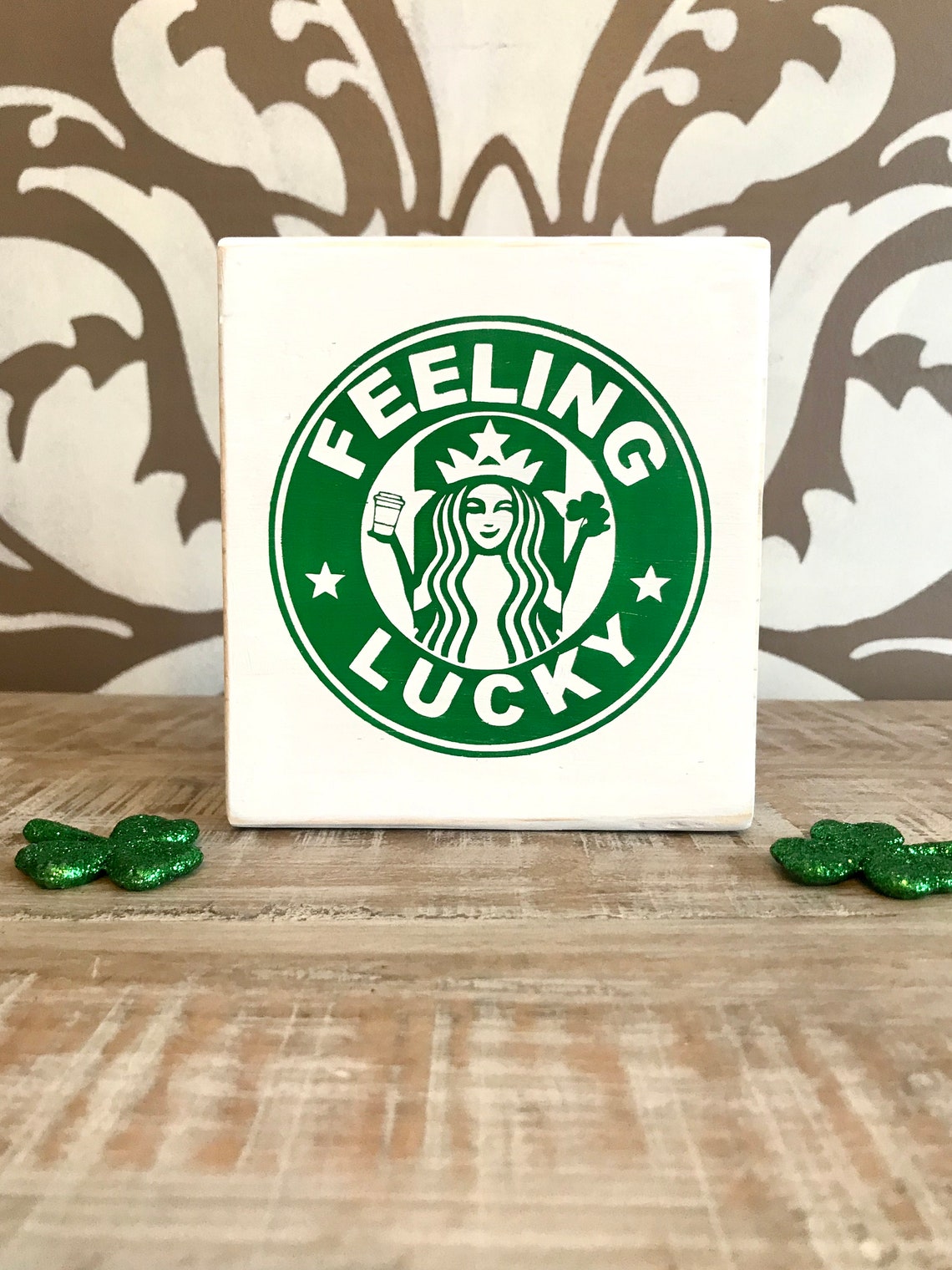 Starbucks St. Patricks Day Decor Starbucks Mini Sign St. - Etsy