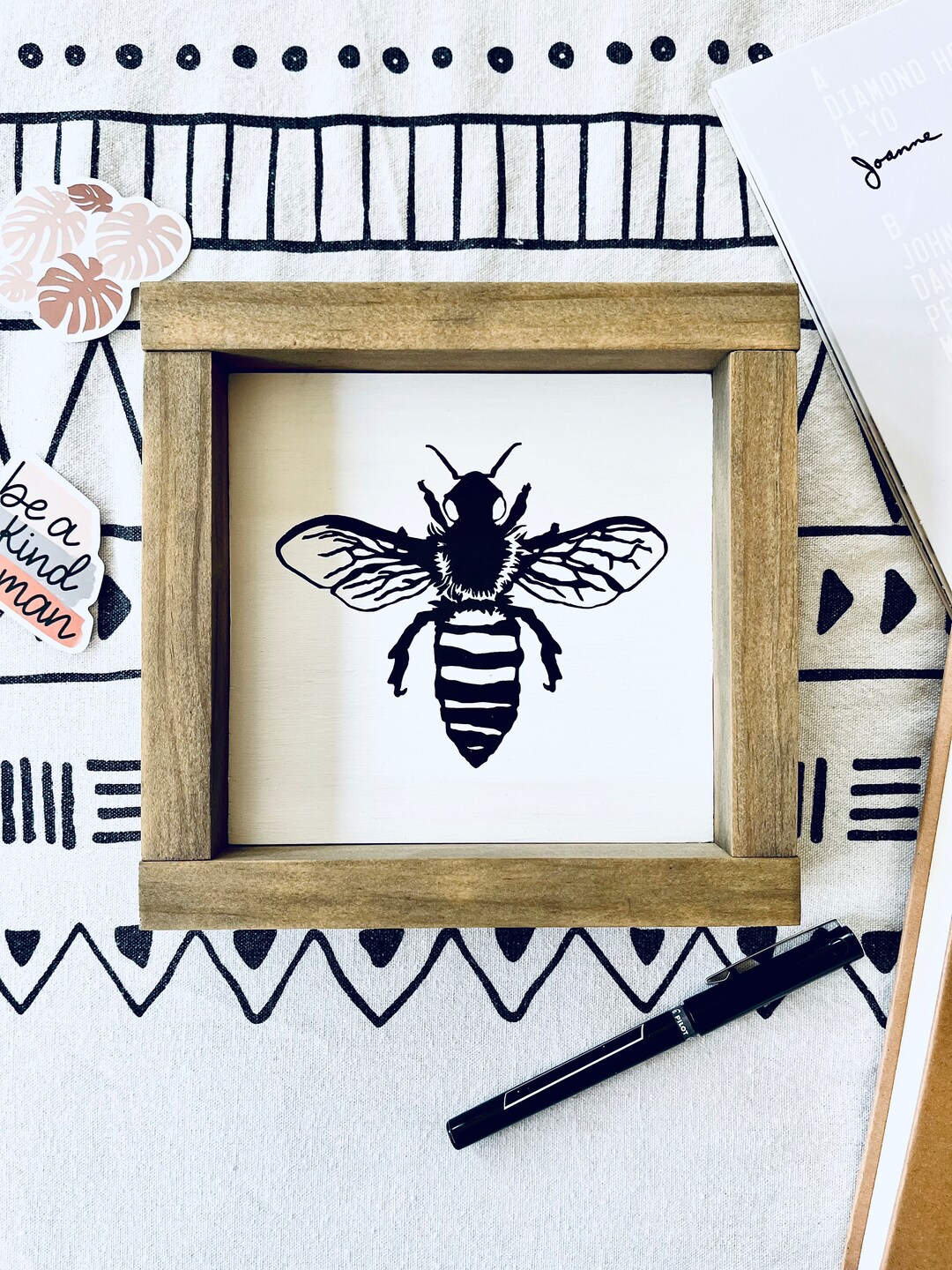 Bee Decor / Bee Sign / Honey Bee Decor / Bee Wall Art / Bumble Bee ...
