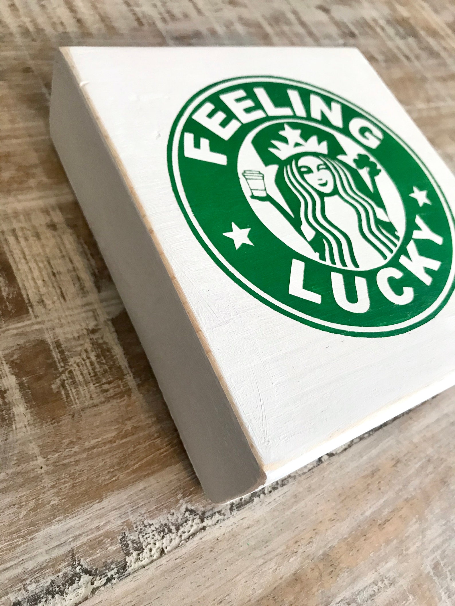 Starbucks St. Patricks Day Decor Starbucks Mini Sign St. | Etsy