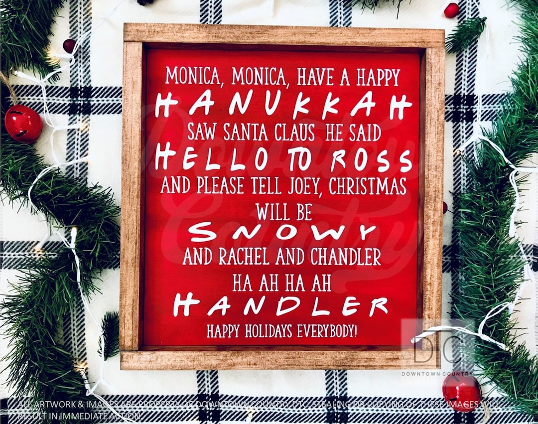 Friends Christmas Decor, Phoebe Christmas Song, Phoebe Buffay Christmas ...