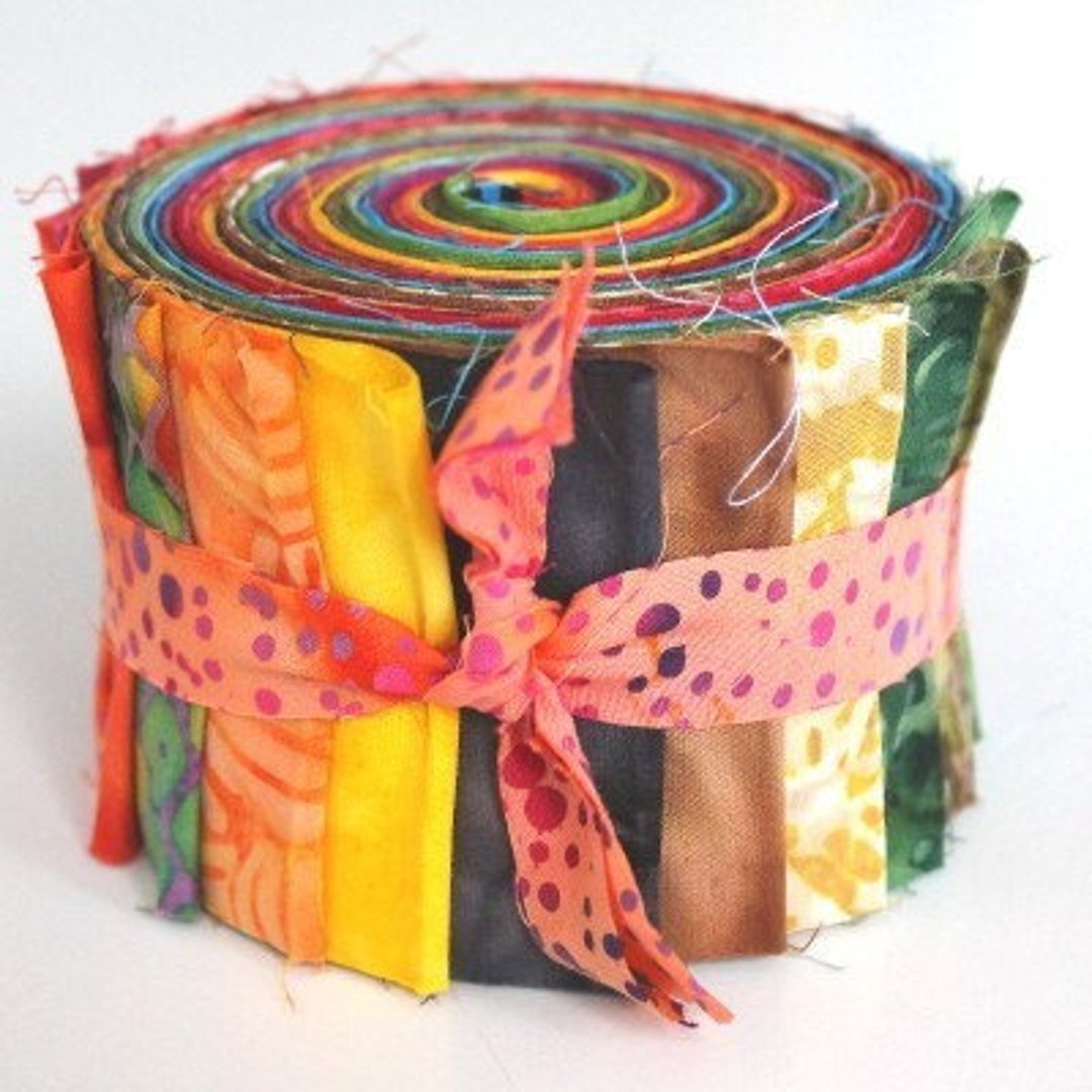 Jelly Roll Batik-20 Pcs 2.5 x 43aq270 - Etsy