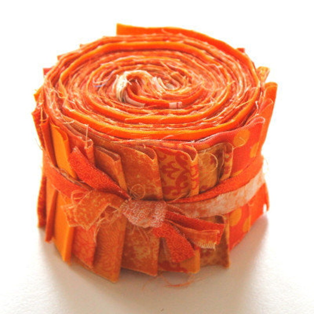Jelly Roll Orange 20pcs 2.5 X 43 Aq024 - Etsy