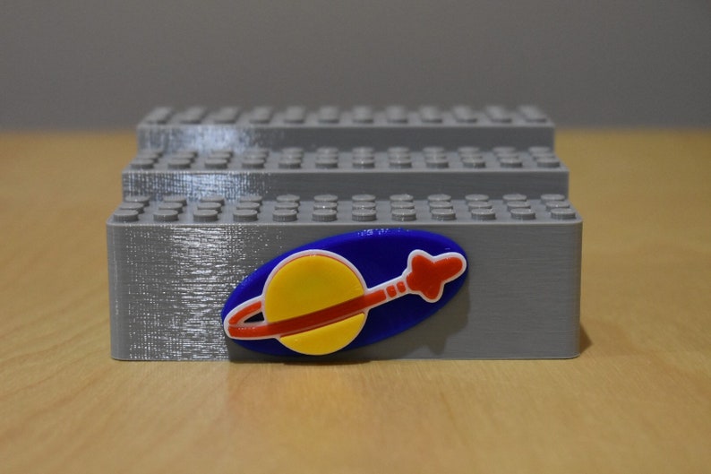 Classic Space, Building-block Compatible Minifigure Display (display ...