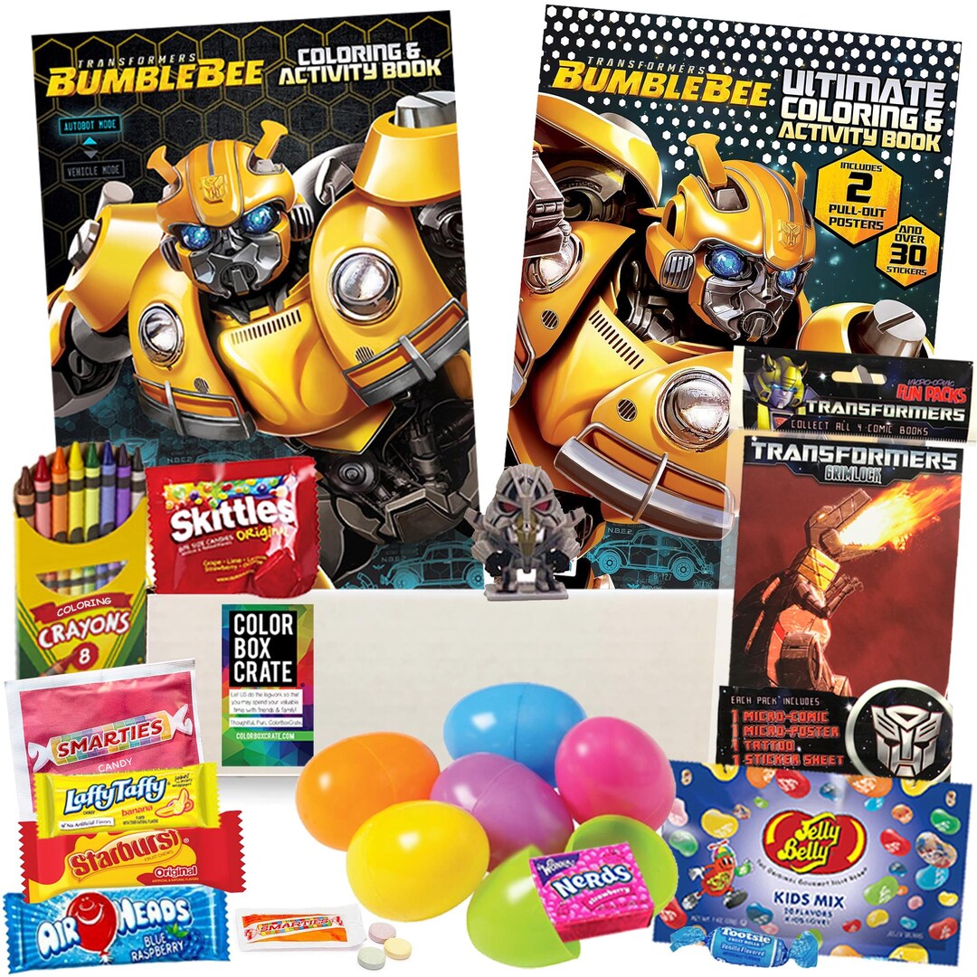 Transformers Easter Basket Care Package 20pc Set, Easter Eggs, Easter ...