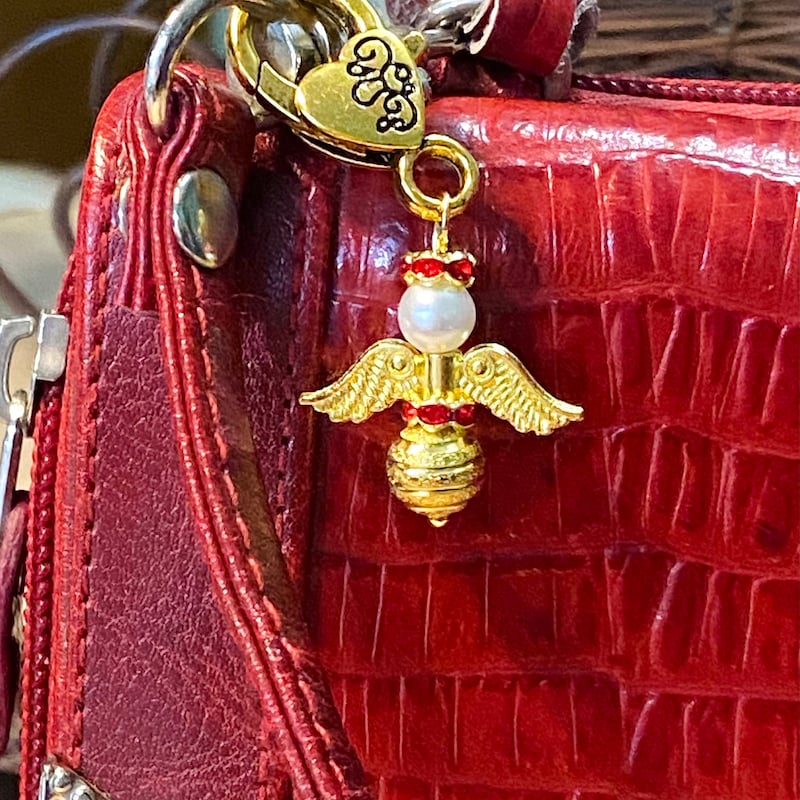 14k Gold Purse Charm - Etsy