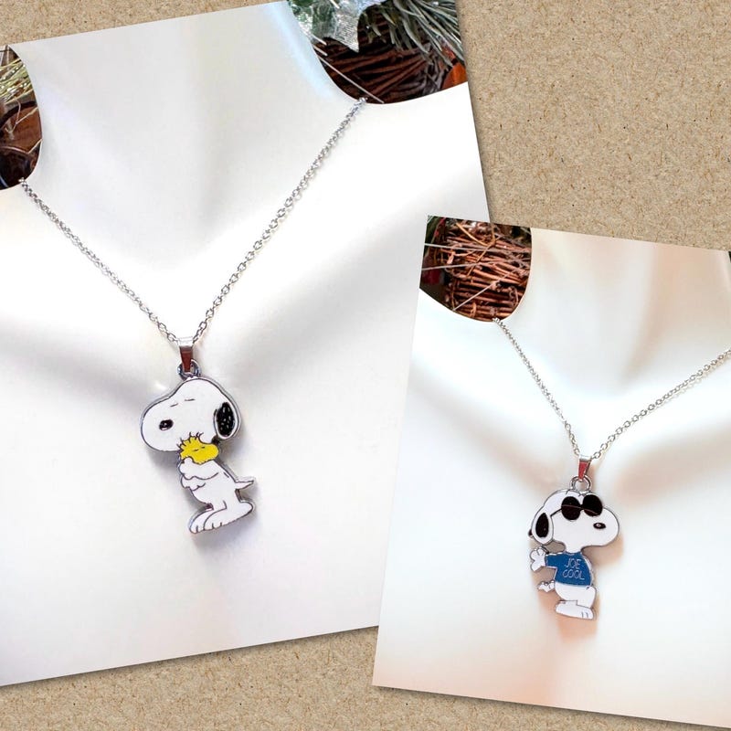 Collar snoopy - Etsy México