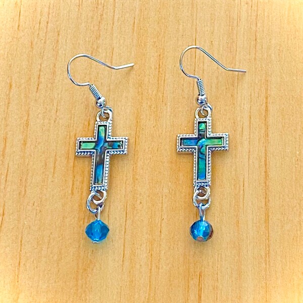 Cross Earrings Women - Etsy