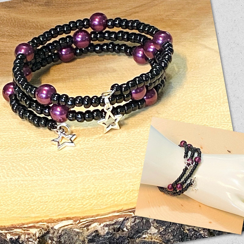 Memory Wire Bracelet - Etsy