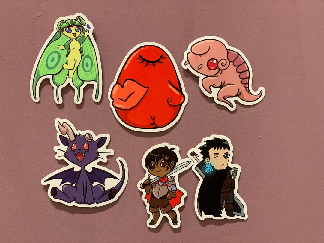 Stickers - Berserk Characters - Etsy