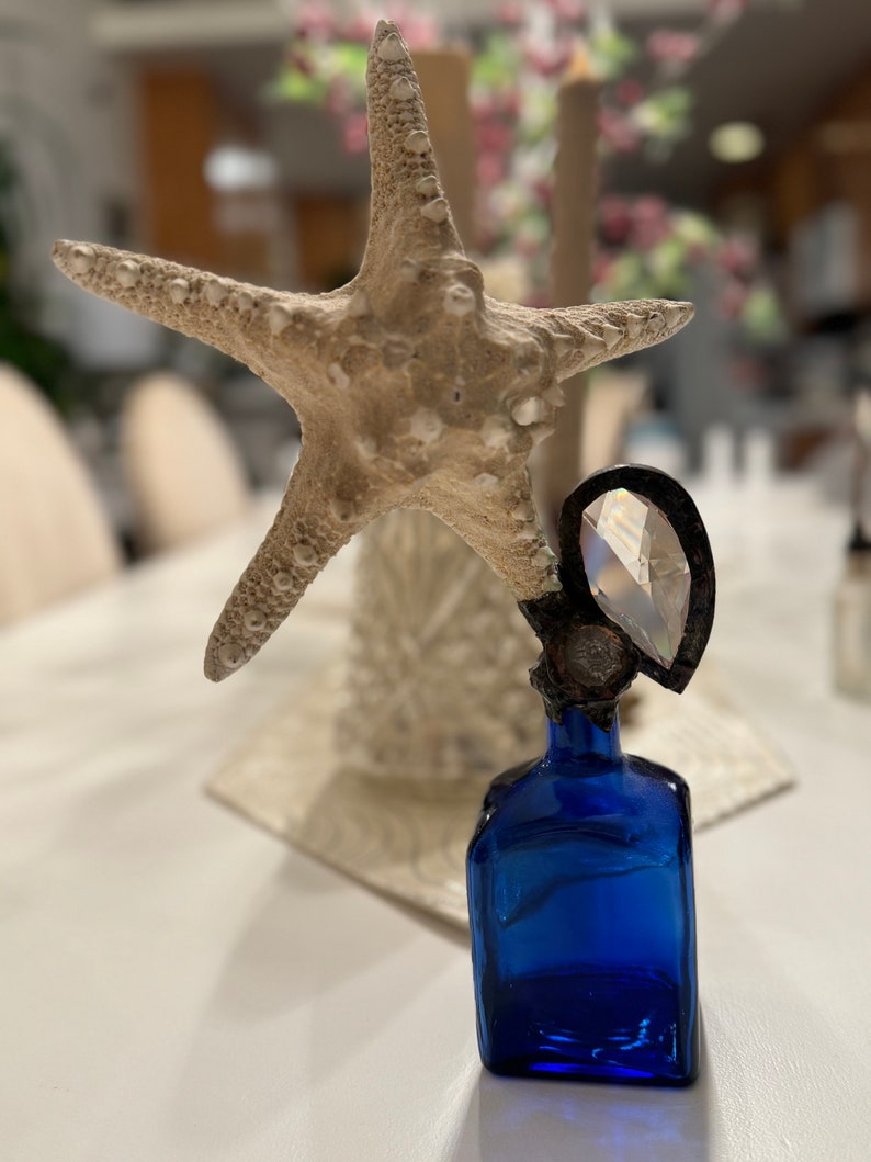 Soldered Starfish Bottles ** Glass Bottles ** Altered Bottles ...