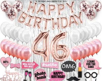 46th Birthday Cake - Etsy