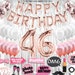 46th Birthday Decorations Birthday Party Supplies Forty Six Birthday ...